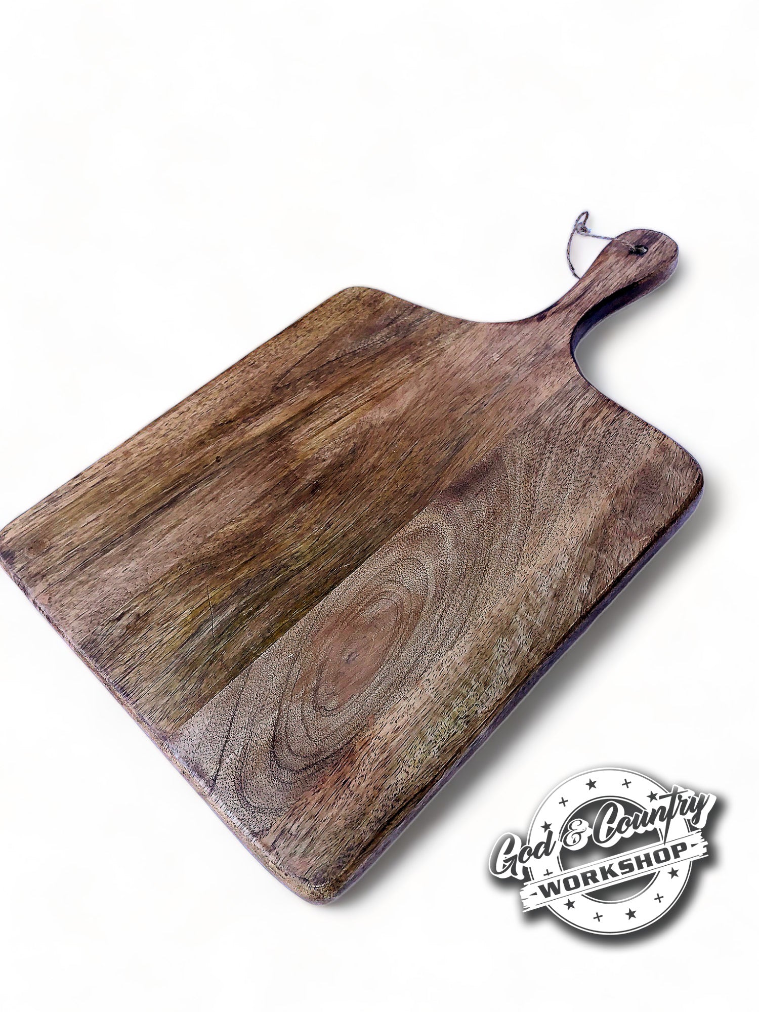 Squarish Rectangle Board with Handle – God & Country Workshop