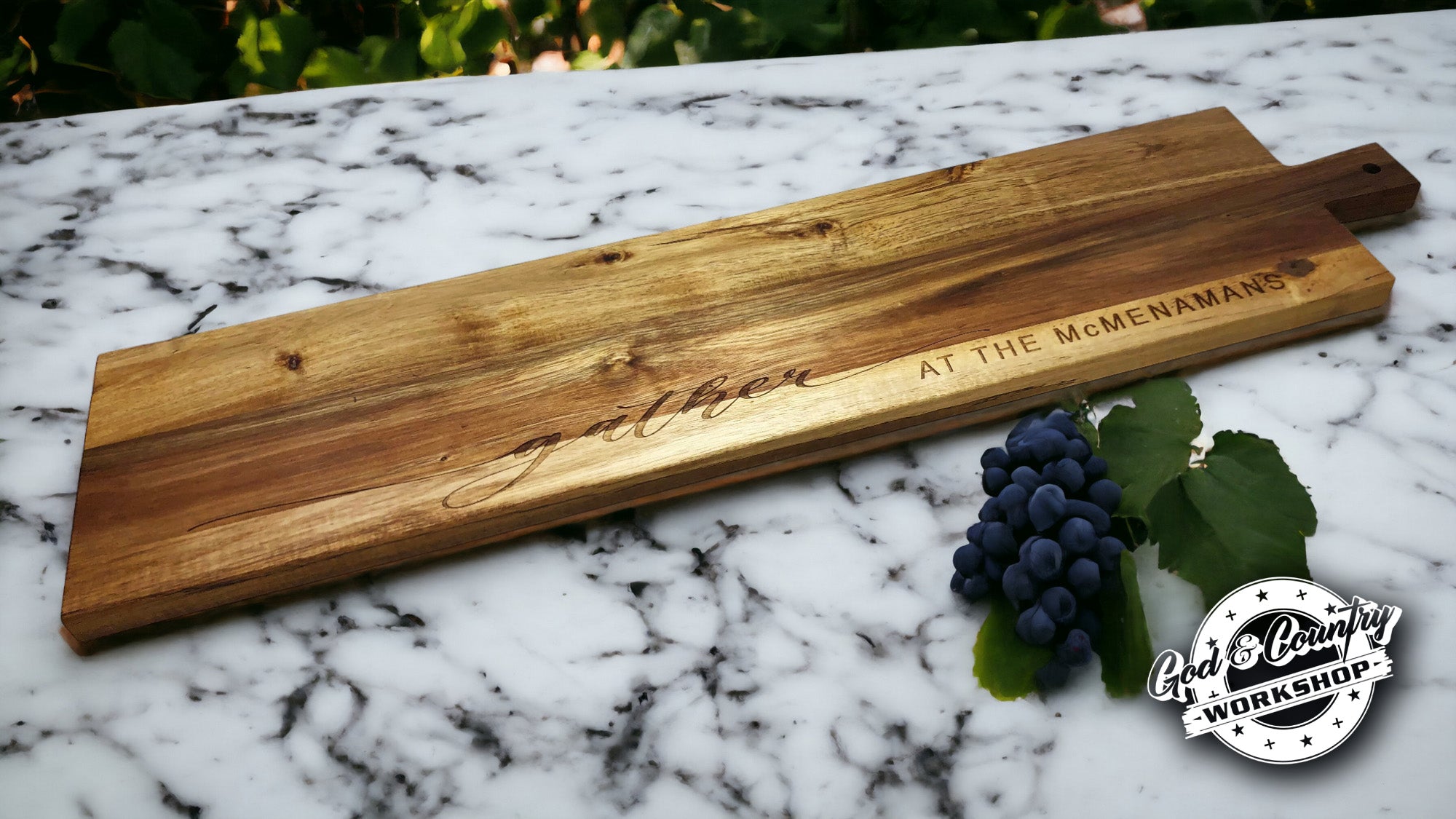 Long Charcuterie Board – God & Country Workshop