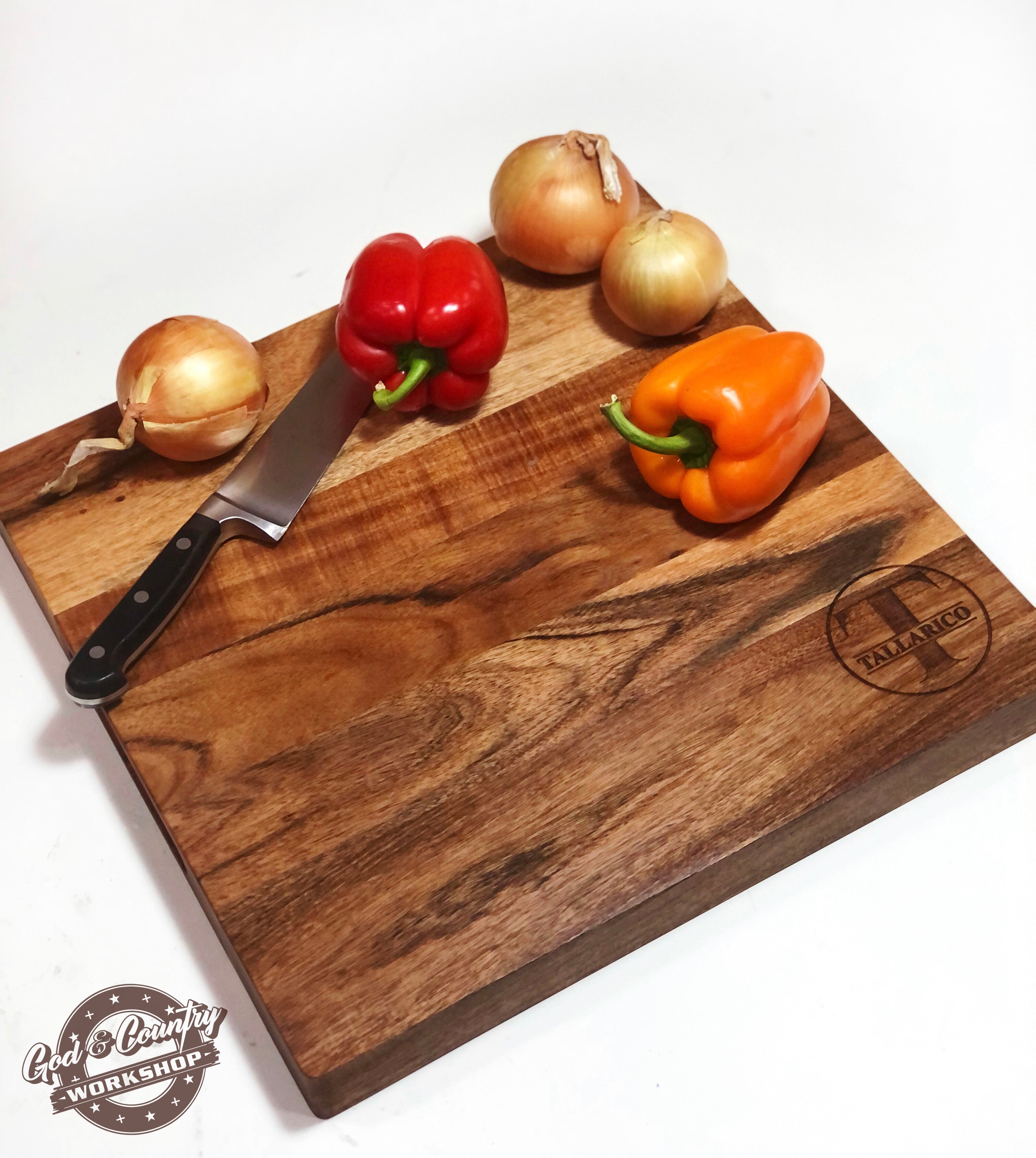 Personalized Chopping Block / Cutting Board/Serving Board – God ...